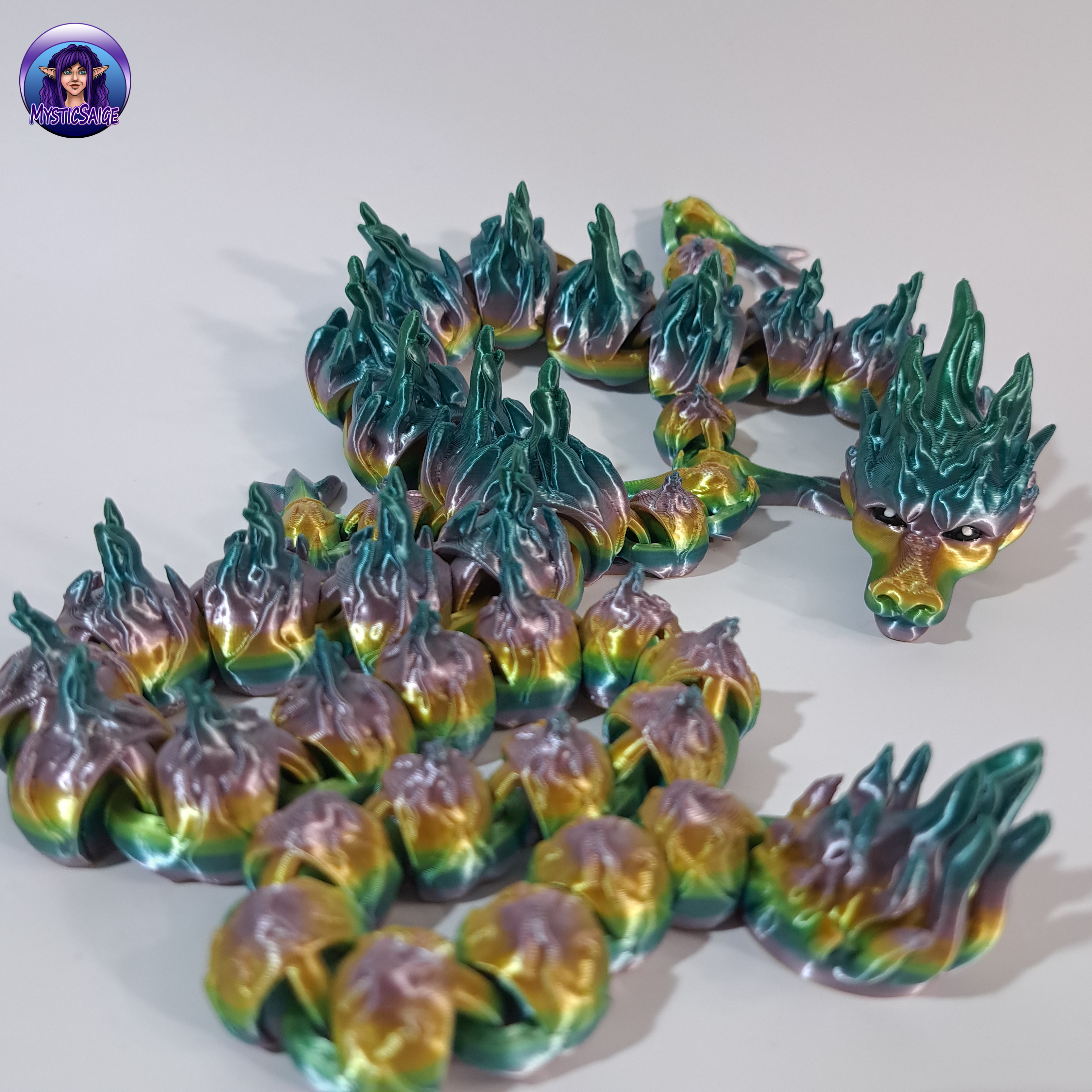 3D Printed gifts - Fruit Dragons - Edgar Tech Services LLC